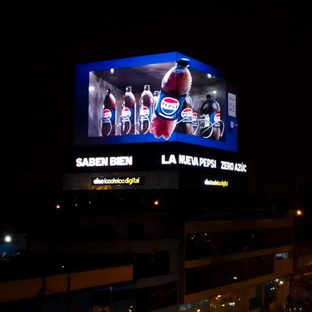 Pepsi Zero impacta en las calles con Alac Icoohnico Digital - Alac Ooh